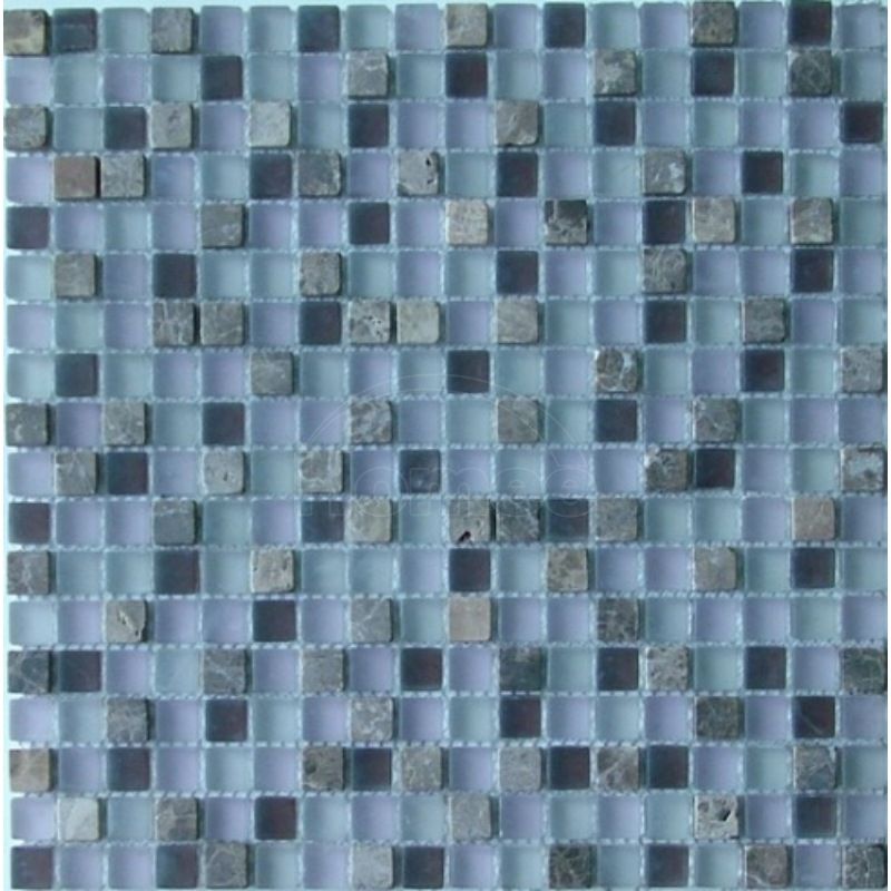 Mini Steel Blue Tile