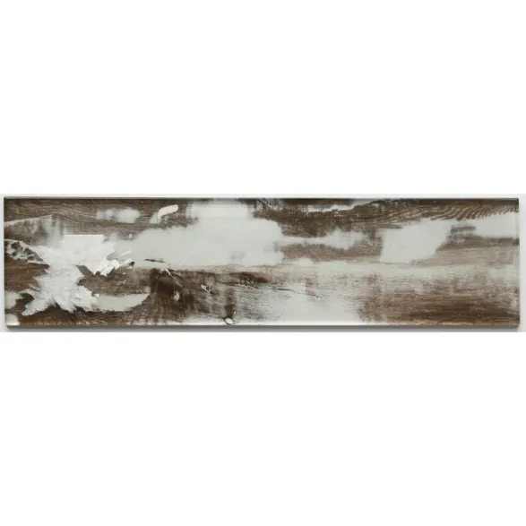 Rectangle Wood Look Subway Glass Tiles