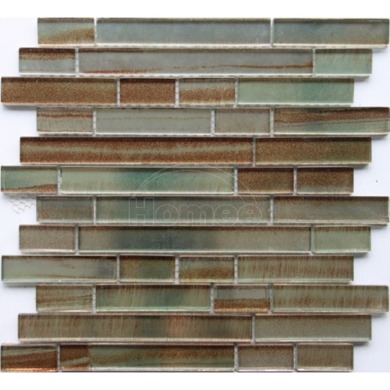 linear glass mosaic tile,mosaic wall tiles