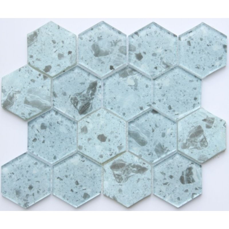 hexagonal mosaic,irregular tiles, floor wall tiles