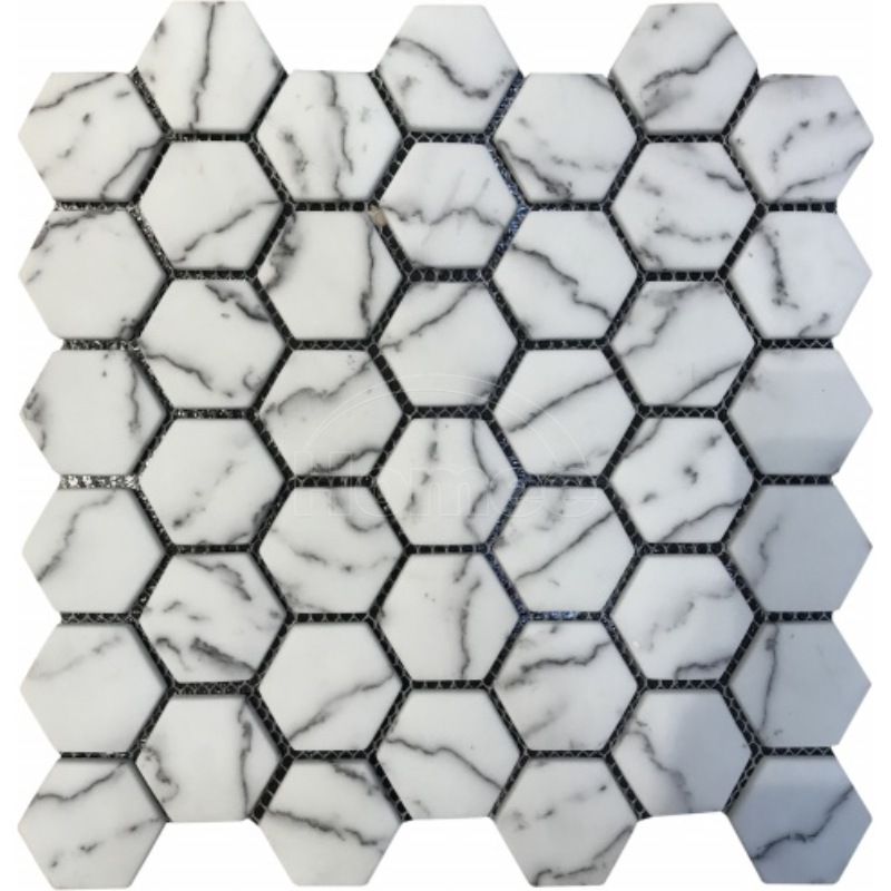 waterproof tile,hexagon mosaic tile,inkjet tile