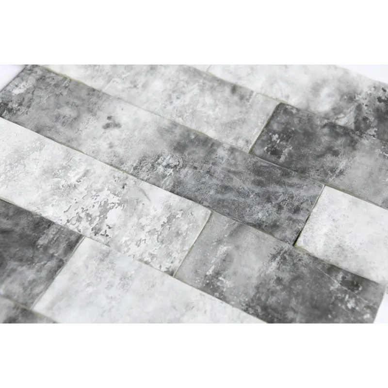 interlocking tile,pattern mosaic tile,grey mosaic tile