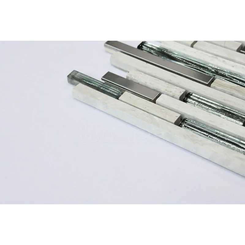 strip tile,marble mosaic tile,design mosaic tile