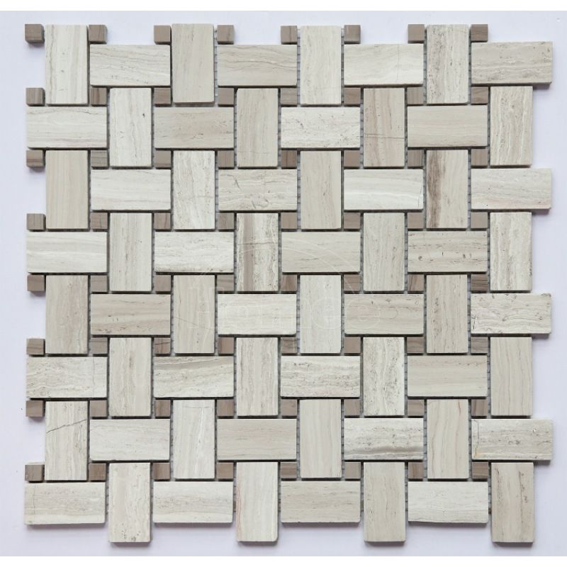 cream color tile,basketweave tile,marble mosaic tile