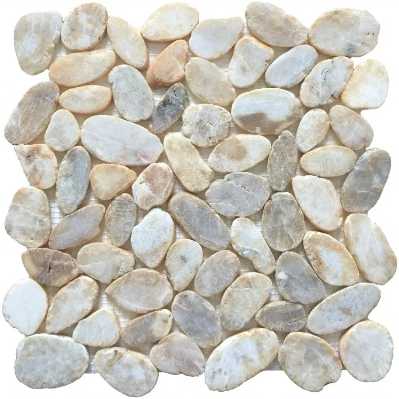 mosaic tile,pebble stone tile,mesh mounted tile