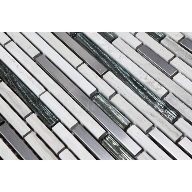 strip tile,marble mosaic tile,design mosaic tile