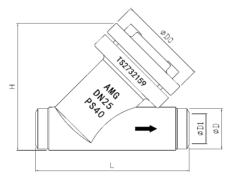 ammonia check valve, straight through check valve, refrigetation valve