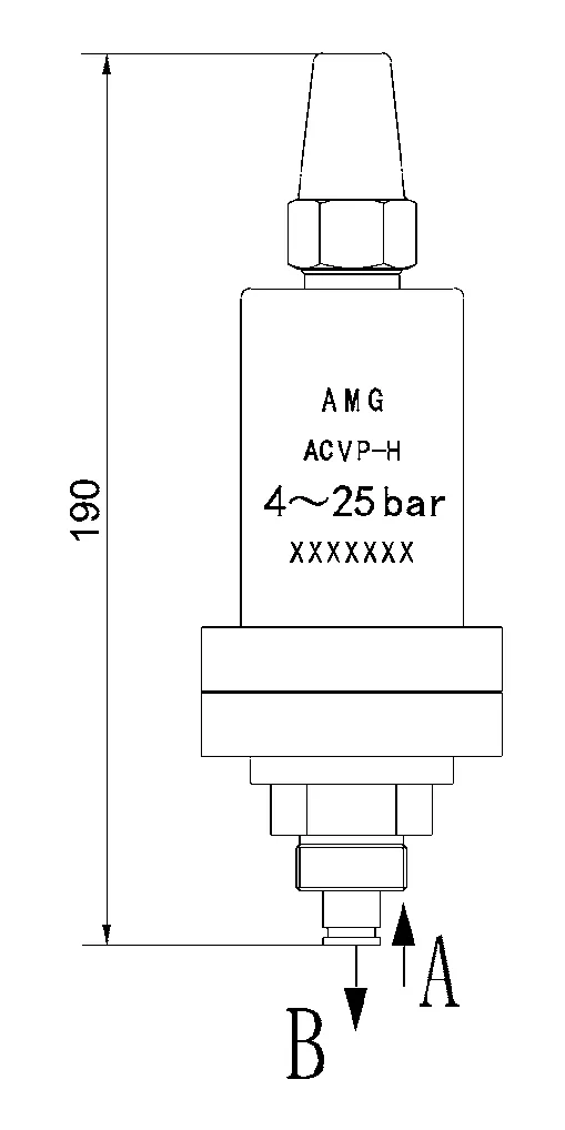 Pressure control Pilot CVP(LP) and CVP(HP)