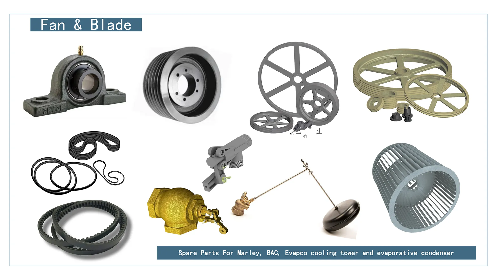 Cooling Tower & Evaporative Consender Fan - CHT TECK