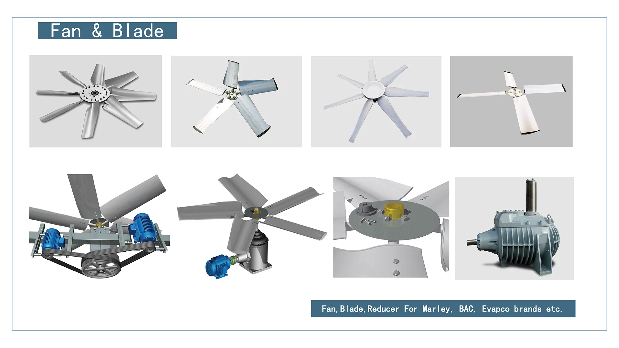 Cooling Tower & Evaporative Consender Fan - CHT TECK