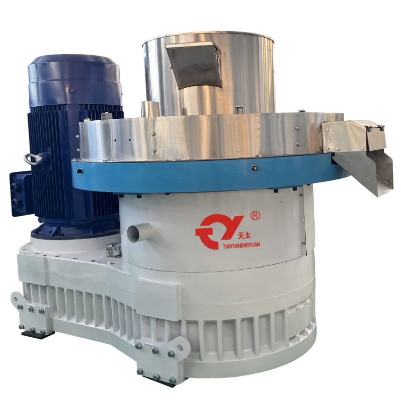 Rice husk pellet machine