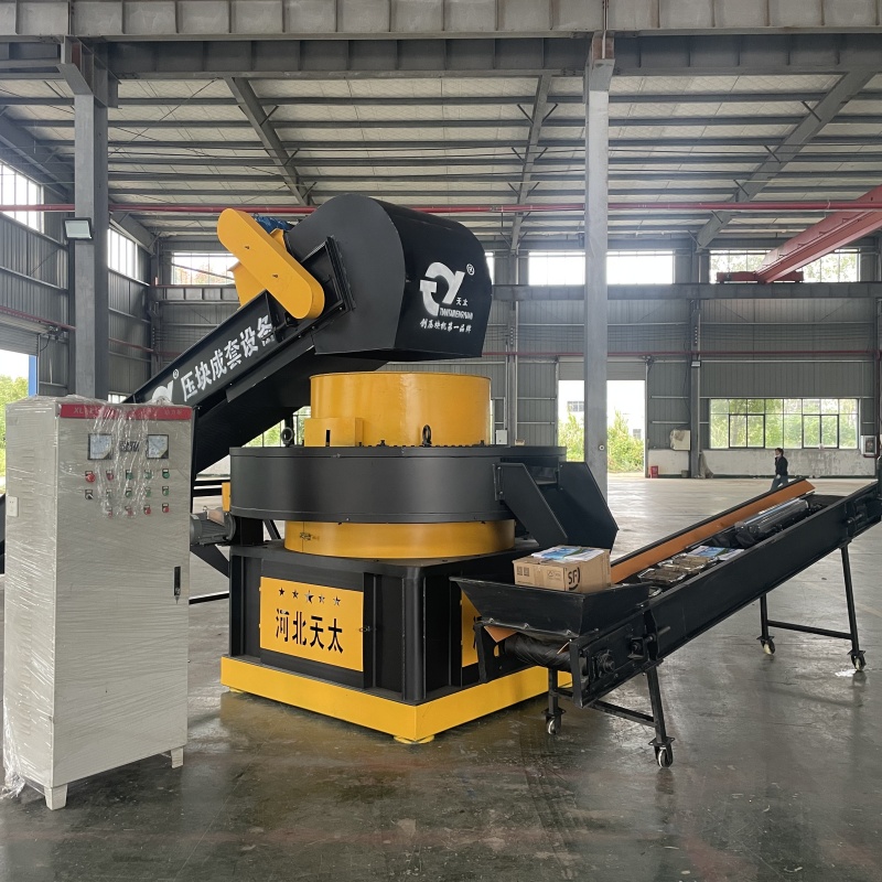 Coconut Shell Briquetting Machine