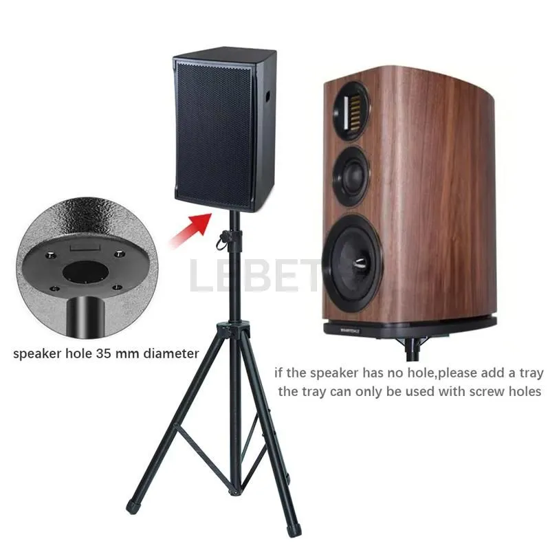 Speaker Stand，Collapsible metal speaker stand