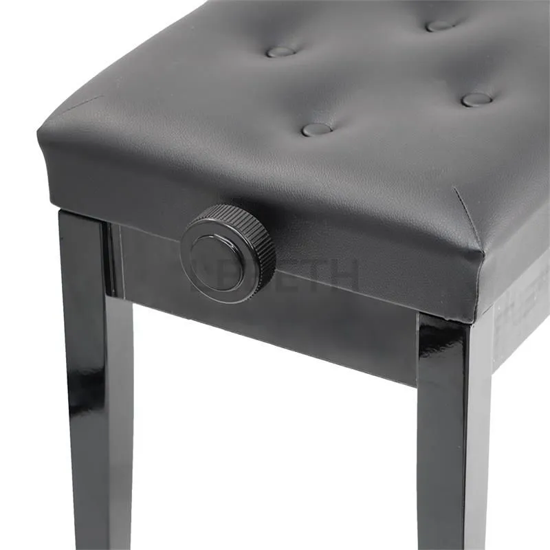 Wooden Piano Stool, Adjustable wooden piano stool