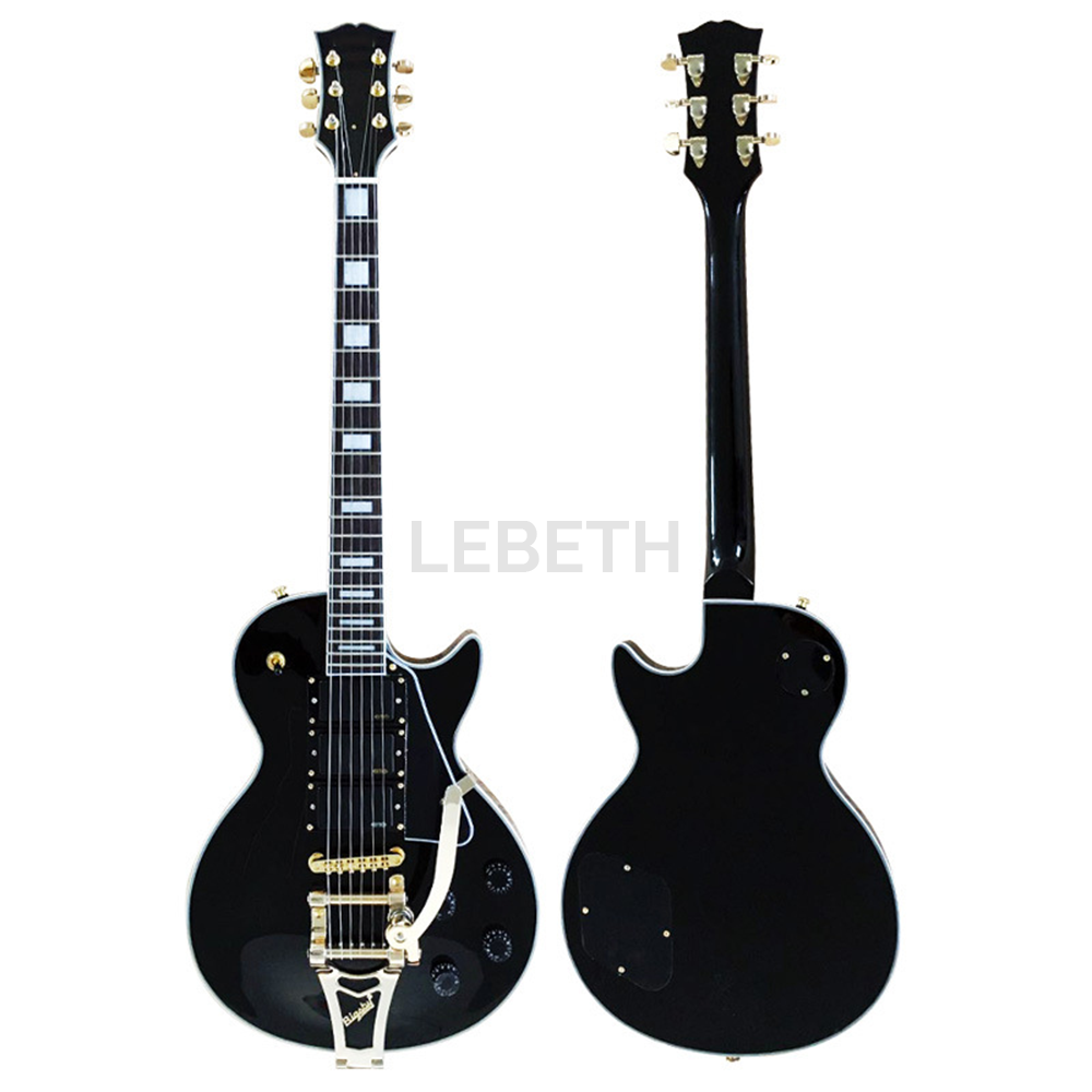 "LP Electric Guitar Black Beauty Rocker: Experience Bold Tones and ...