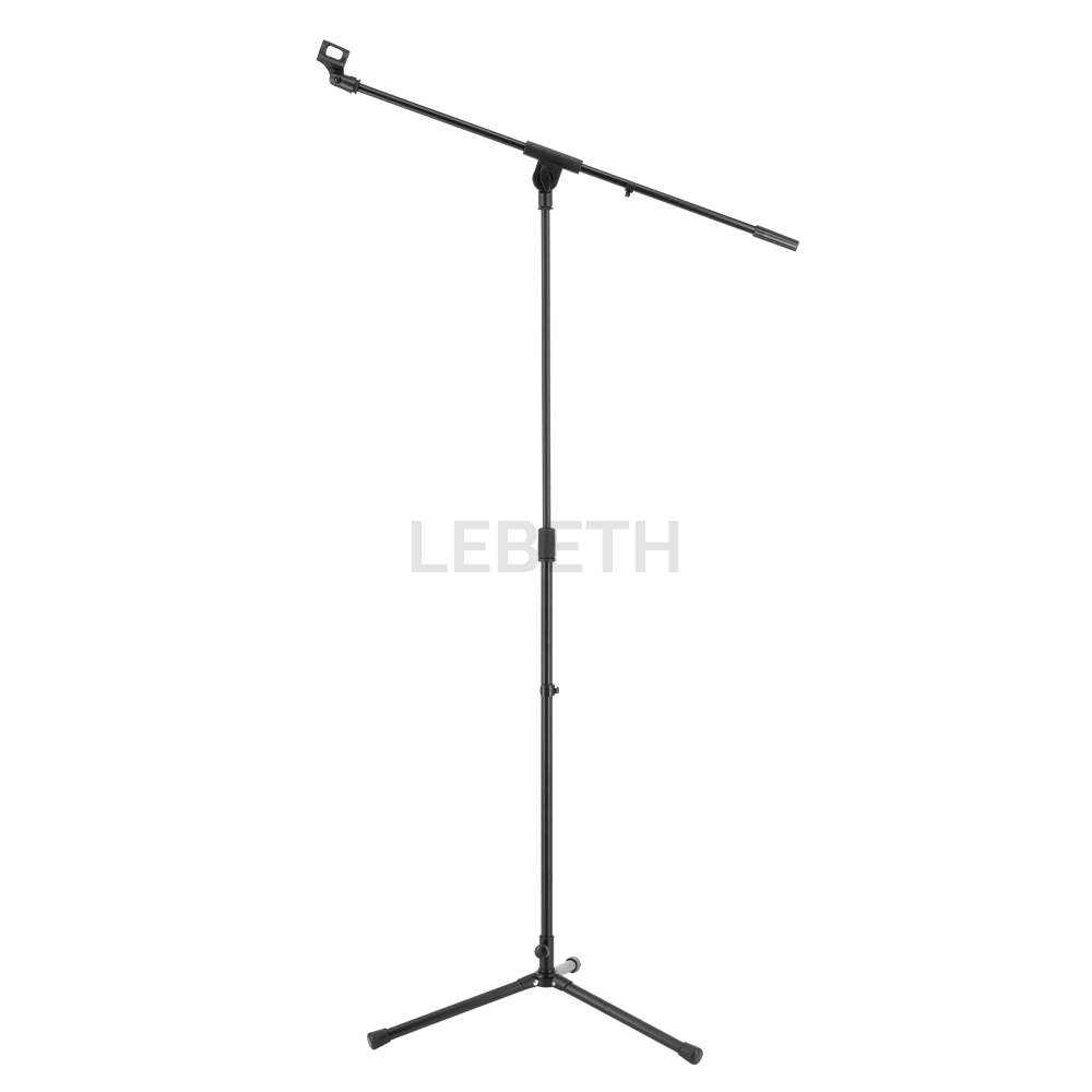 Metal Microphone Stand Flexible Floor Microphone Display Stand