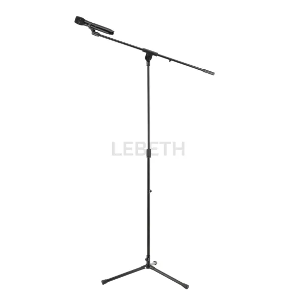 Metal Microphone Stand Flexible Floor Microphone Display Stand