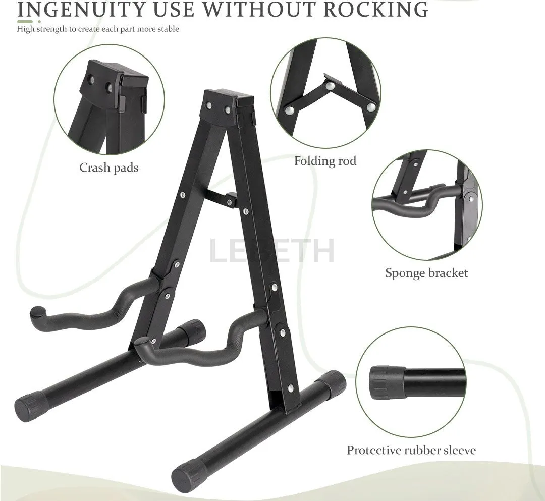 Adjustable Folding A Shape Guitar Stand