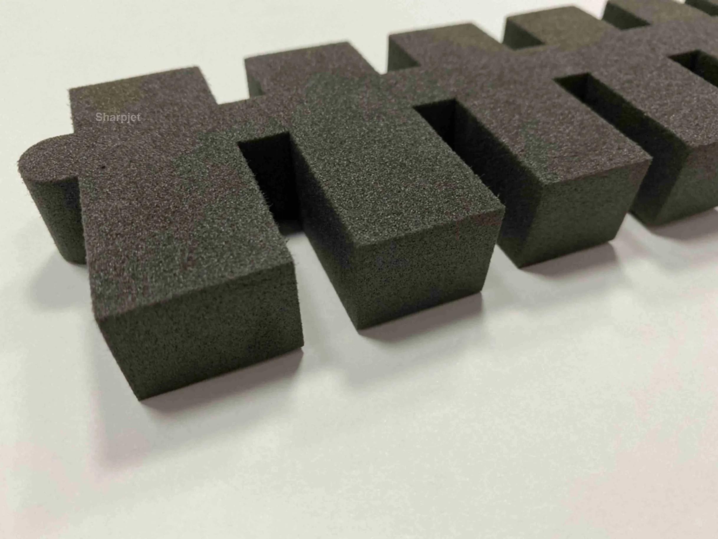 Pure water jet cutting