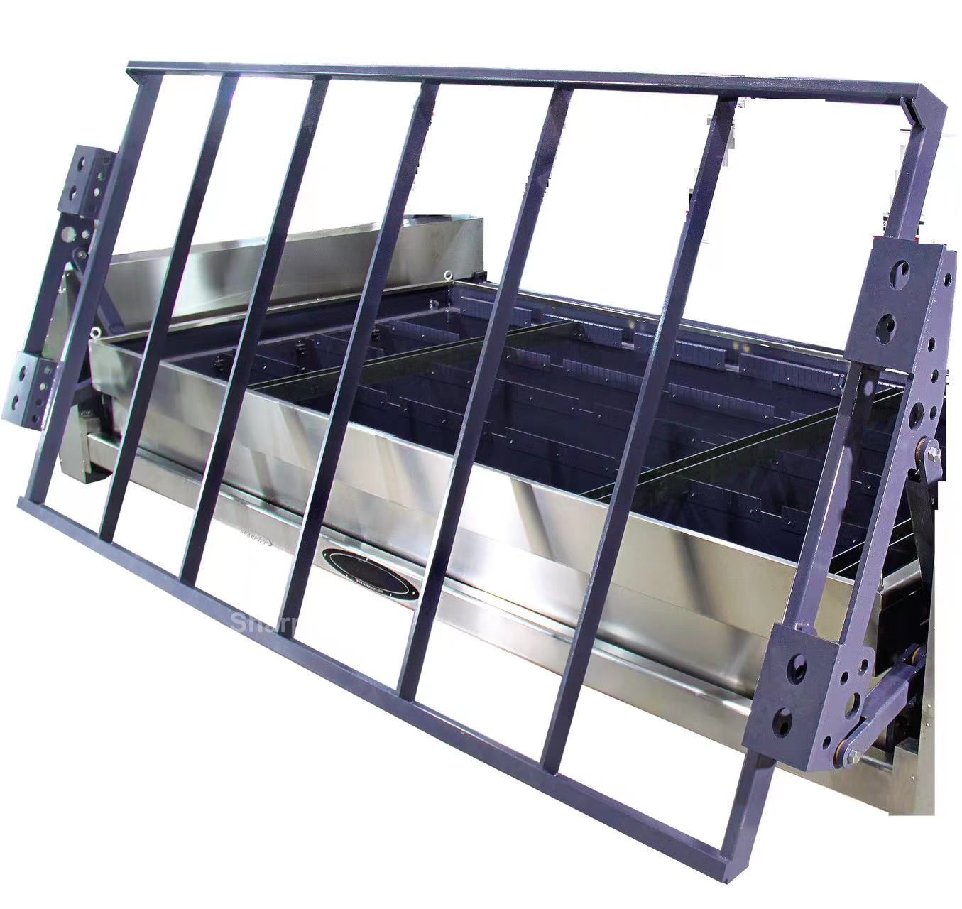 Auto loading system of water jet machine