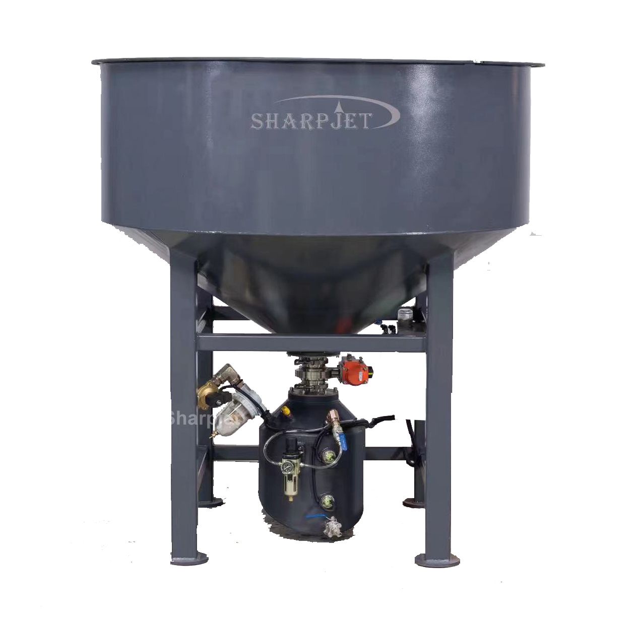 Abrasive hopper， water jet machine，Abrasive cutting