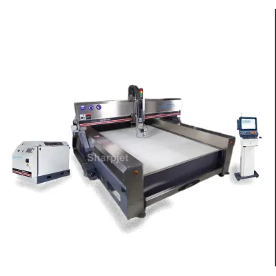 Pure water jet cutting