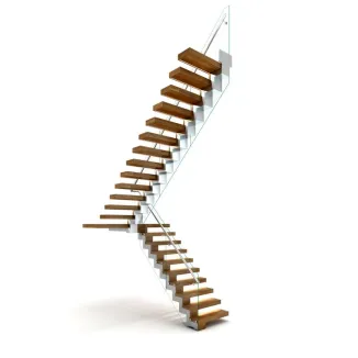 Why Choose Single Stringer Stairs? - SmartArt