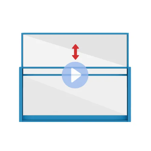 Windbreak Glass Railing - SmartArt