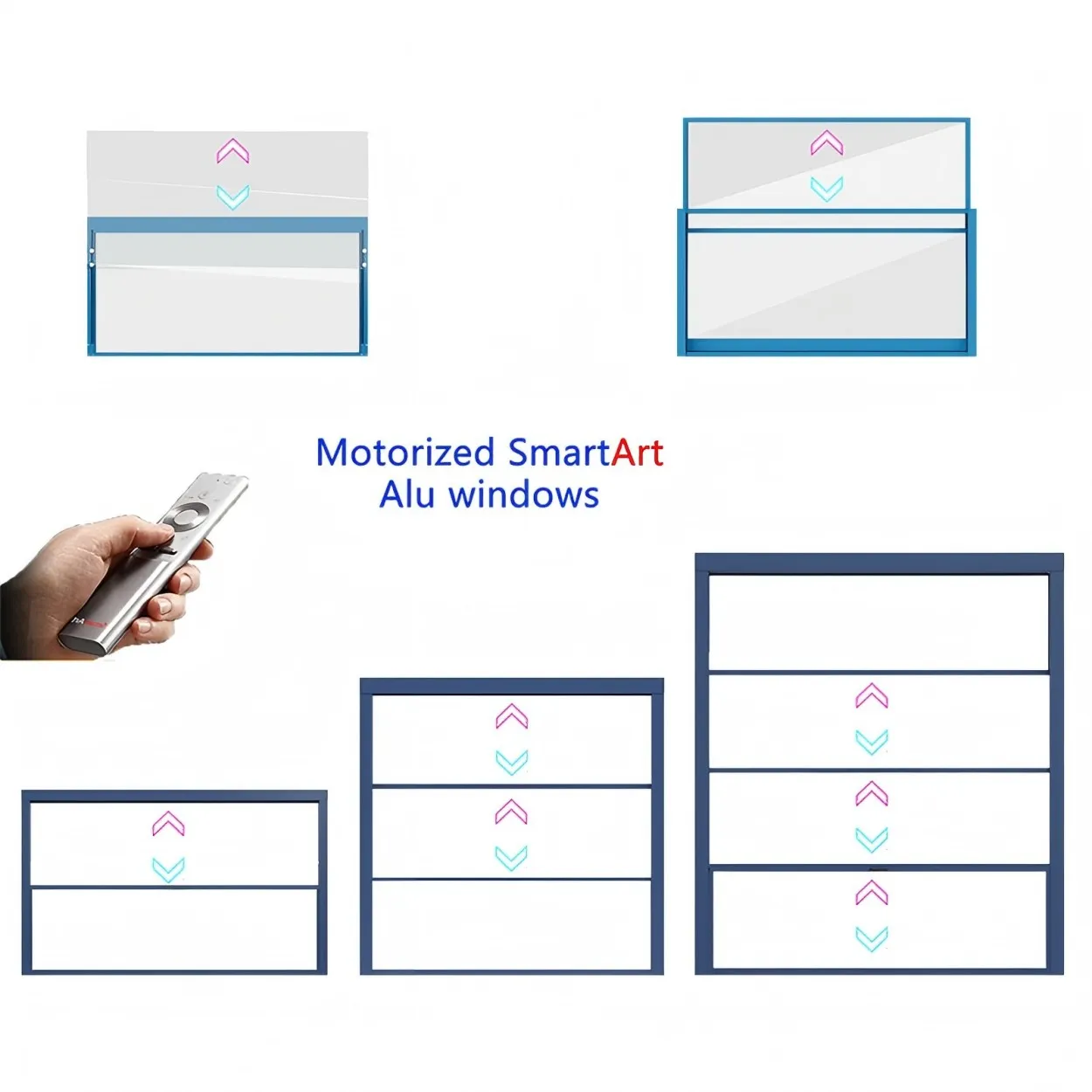 Guillotine Glass Window | Vertical Sliding Window | SmartArt