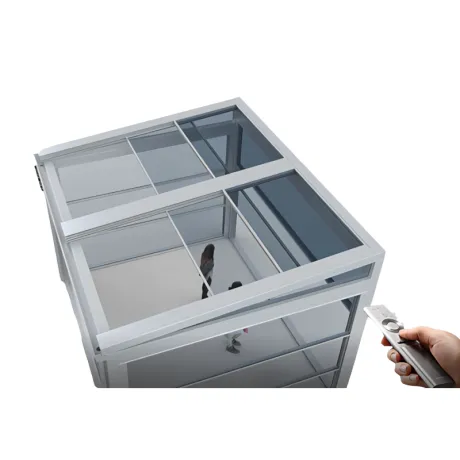 Modern Automatic Motorized Glass Roof - SmartArt