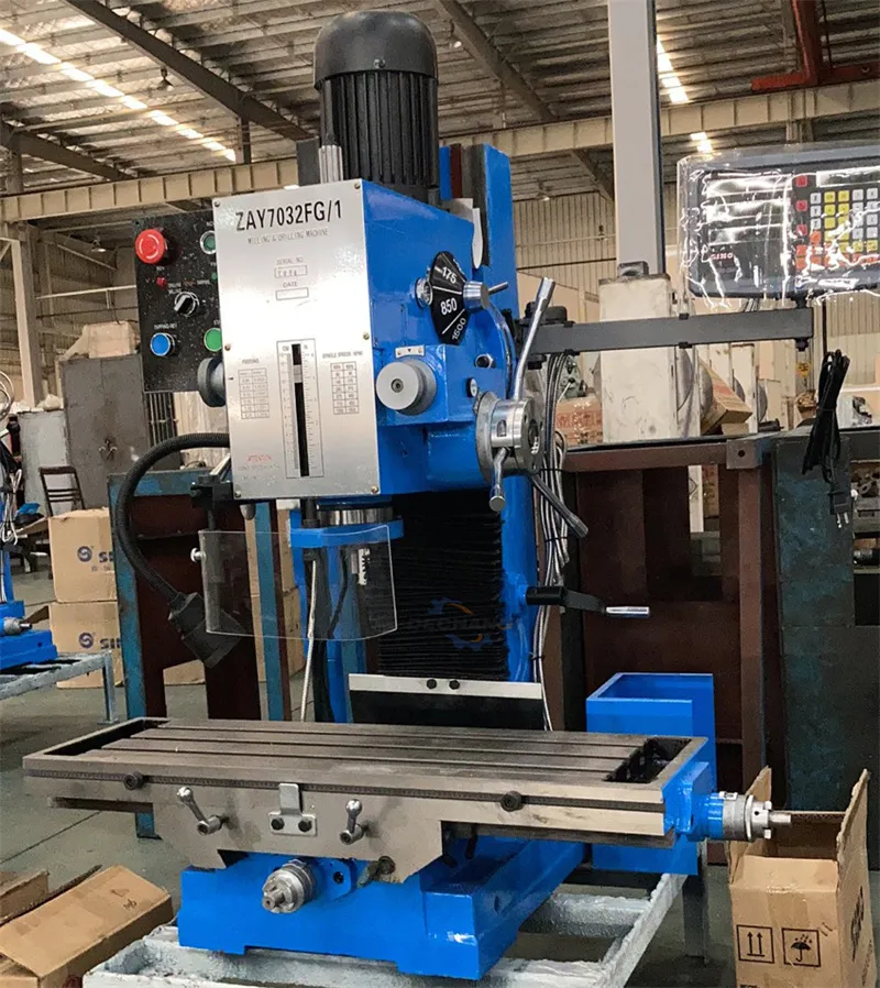 ZAY7045FG/1 Small Bench Top Drilling and Milling machine manufacturer