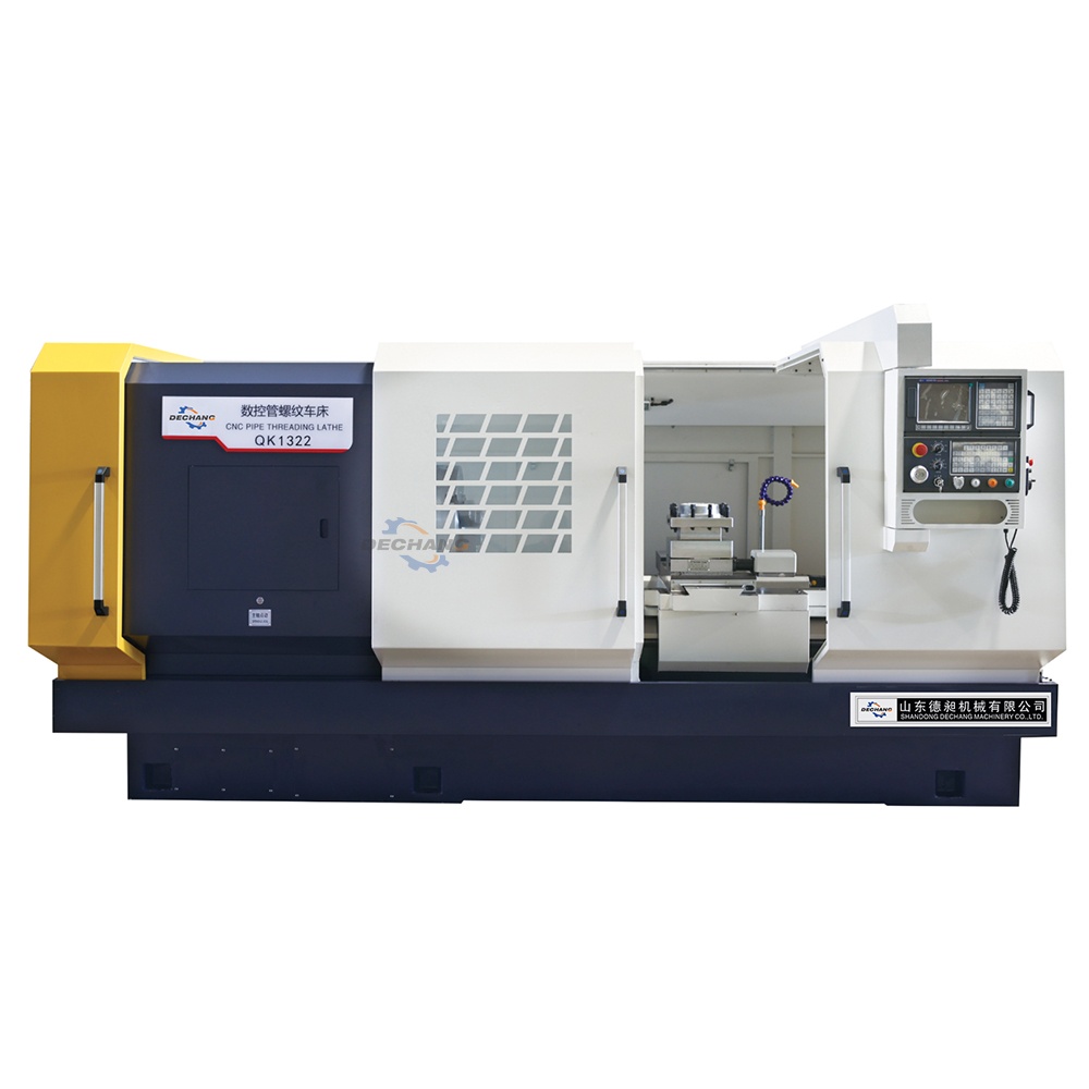 QK1322 Big Large Pipe Threading Oil Country CNC Lathe factory