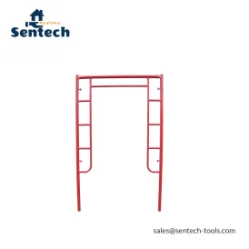 Steel H-frame scaffolding, Adjustable scaffolding