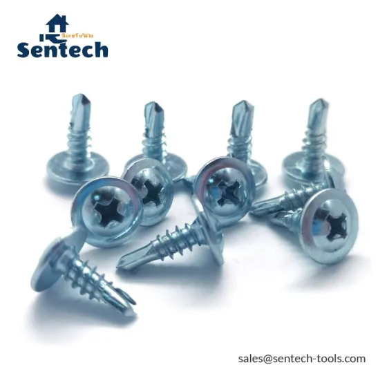 Self-drilling screw, easy installation