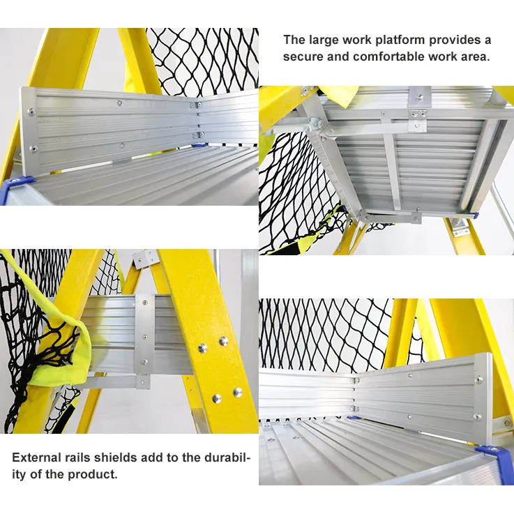 Podium ladder, Fiberglass ,Industrial use