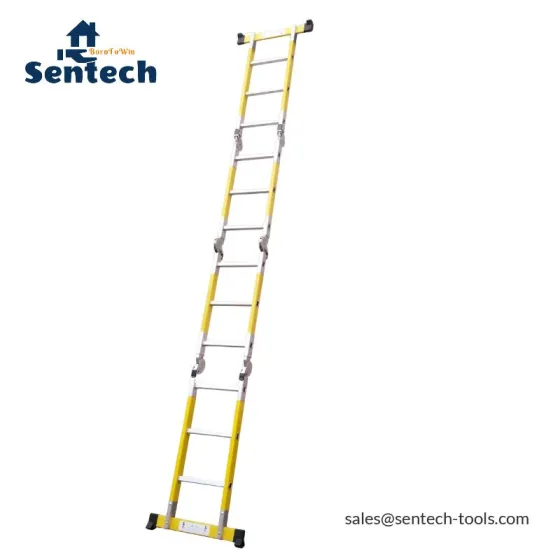 Multi-purpose ladder, fiberglass