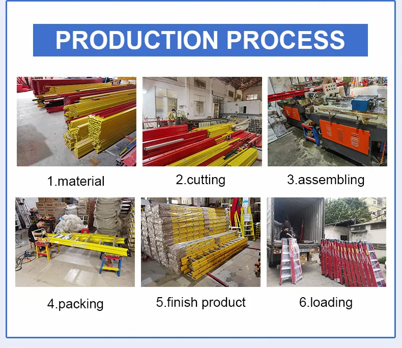 Podium ladder, Fiberglass ,Industrial use