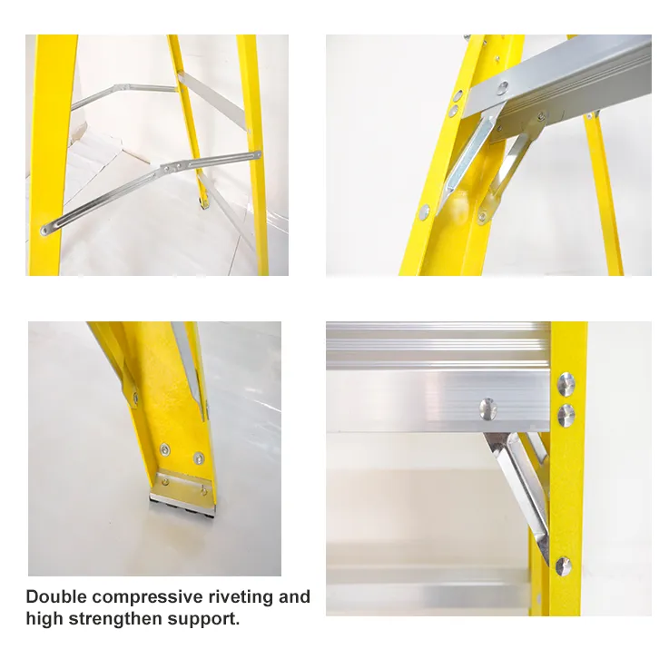 Podium ladder, Fiberglass ,Industrial use