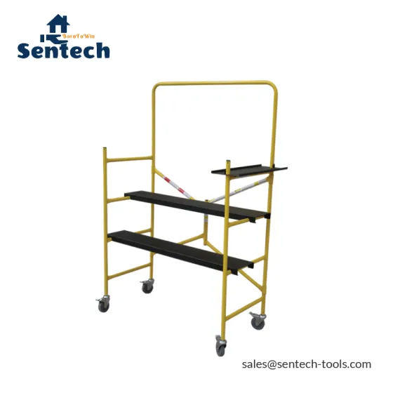 Heavy duty , Portable scaffolding platform, double lock caster wheels
