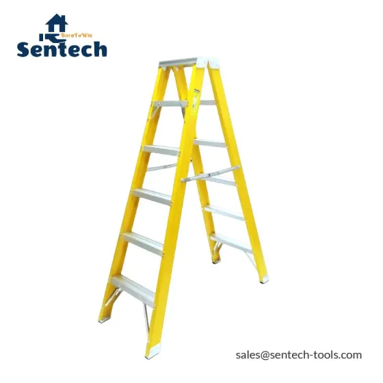 Fiberglass, Double-sided step ladder