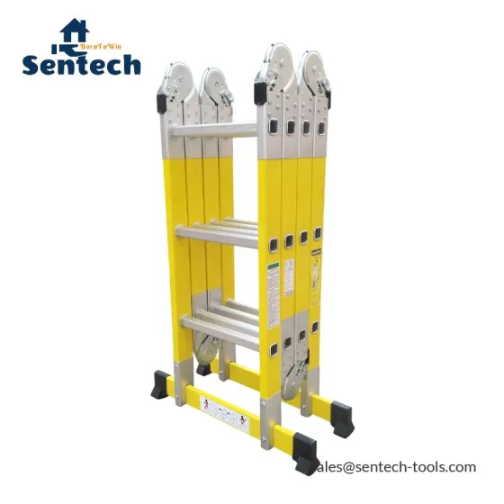 Multi-purpose ladder, fiberglass