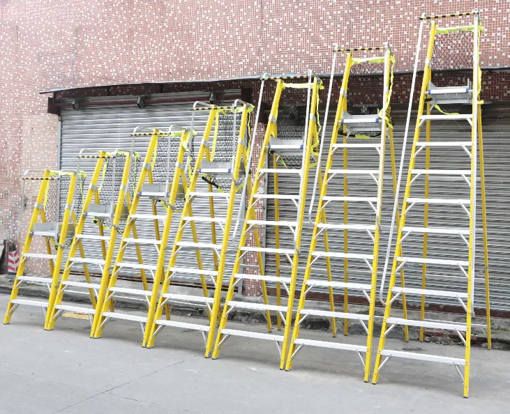Podium ladder, Fiberglass ,Industrial use