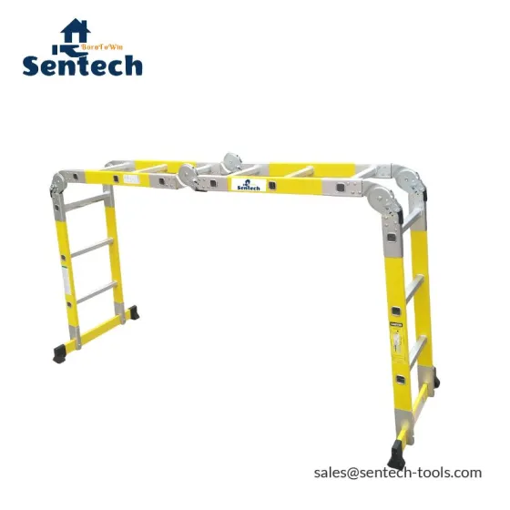 Multi-purpose ladder, fiberglass
