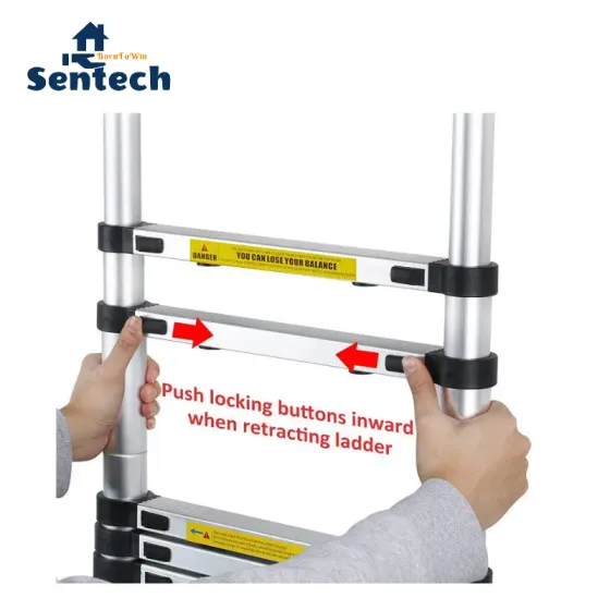 Soft close ,Telescopic ladder, EN131