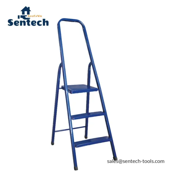 EN131 Steel Step Ladder 3 to 10 steps