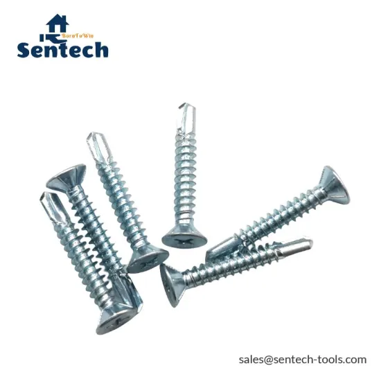 CSK Self-drilling screw, Zinc plated
