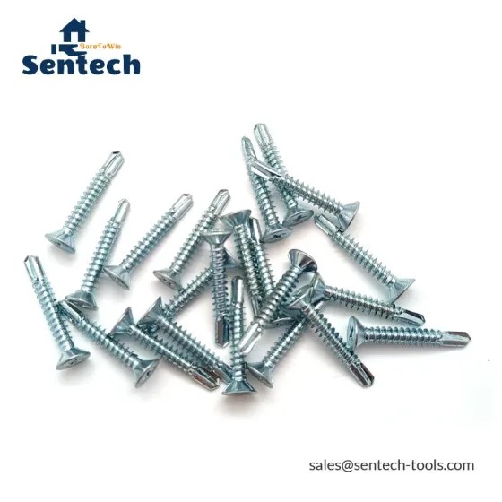 CSK Self-drilling screw, Zinc plated