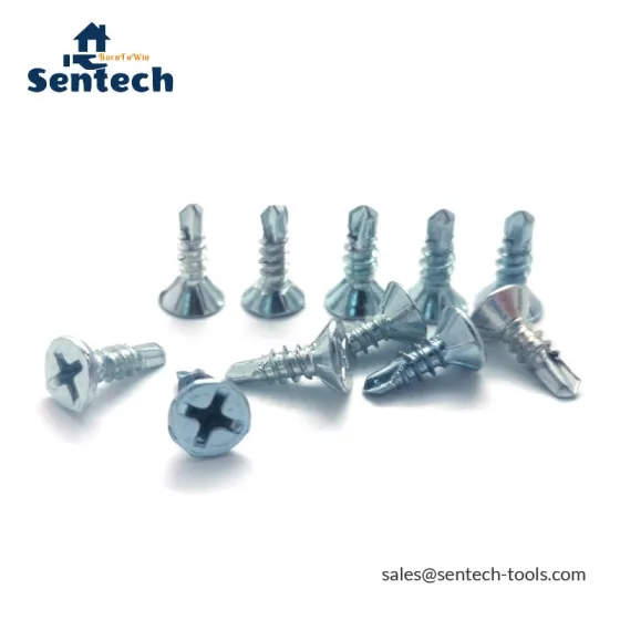 CSK Self-drilling screw, Zinc plated