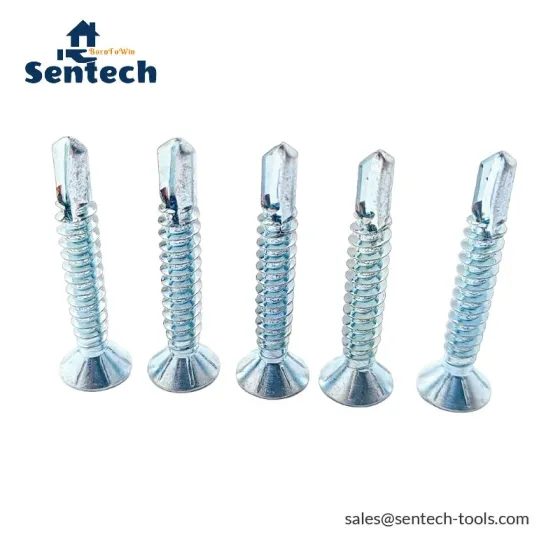 CSK Self-drilling screw, Zinc plated