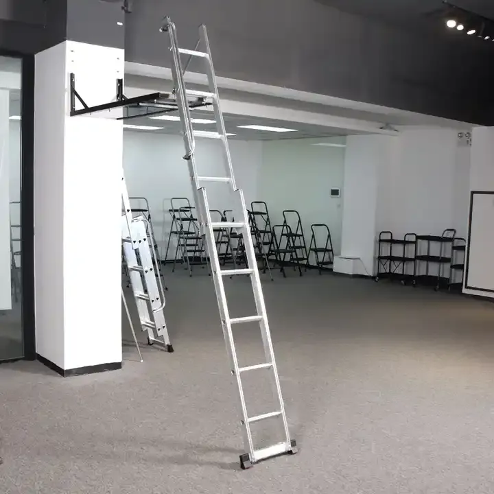 Aluminum 3 sections Loft Ladder